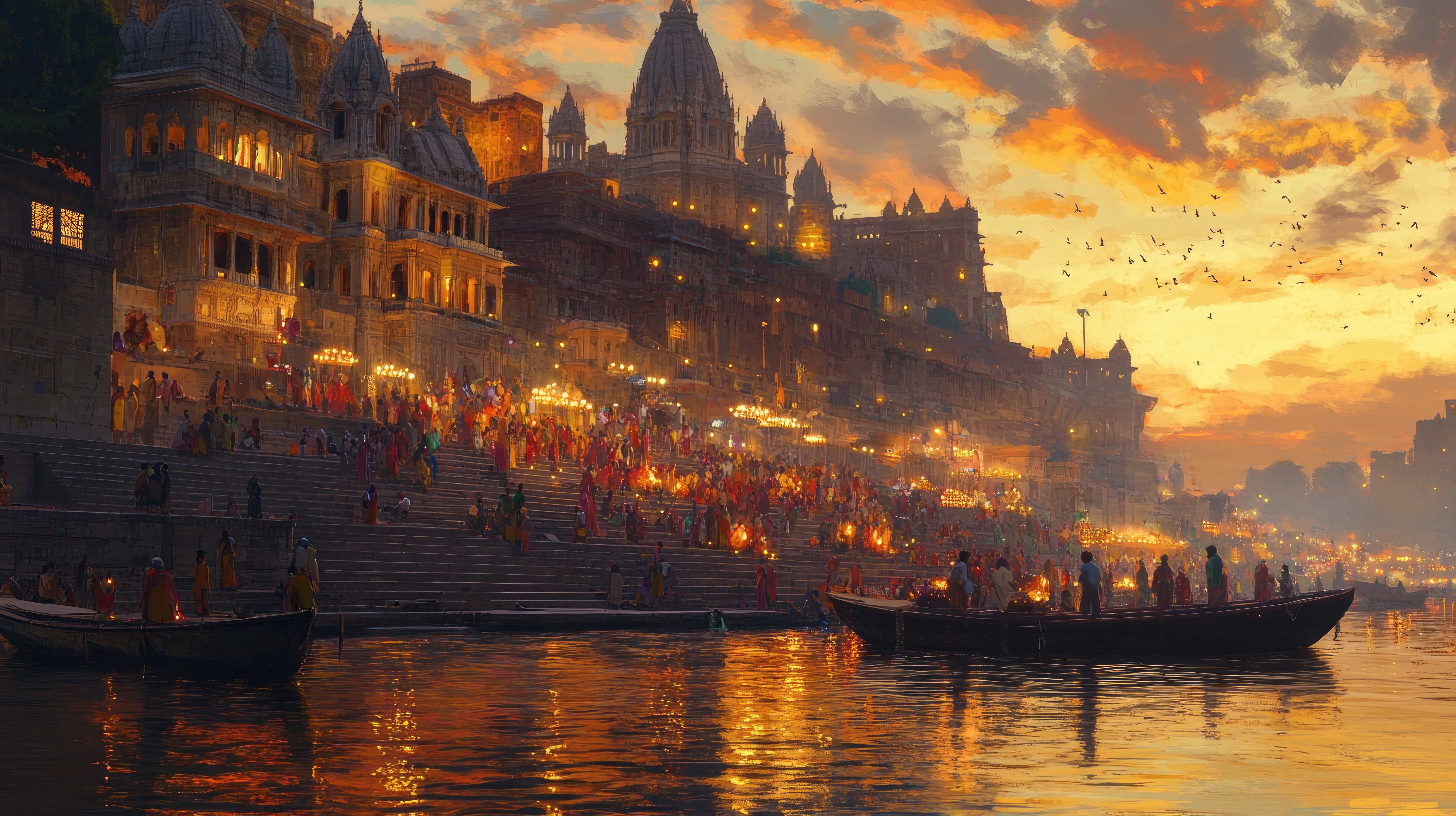 Treasures of Varanasi: Fire Ceremony & Ganga Aarti Experience - Withlocals